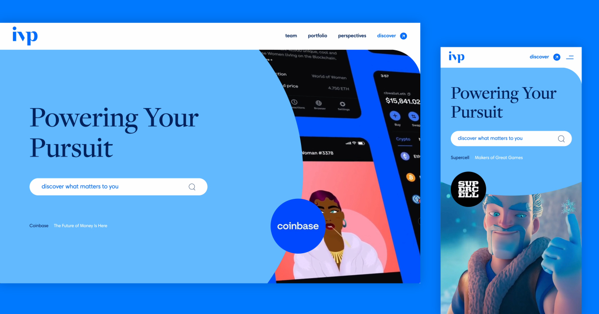 IVP Case Study - Venture Capital Firm Website Design
